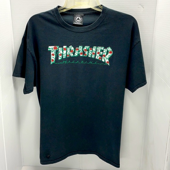 Thrasher | Shirts | Vintage Thrasher Roses Magazine Tee Shirt Xl | Poshmark